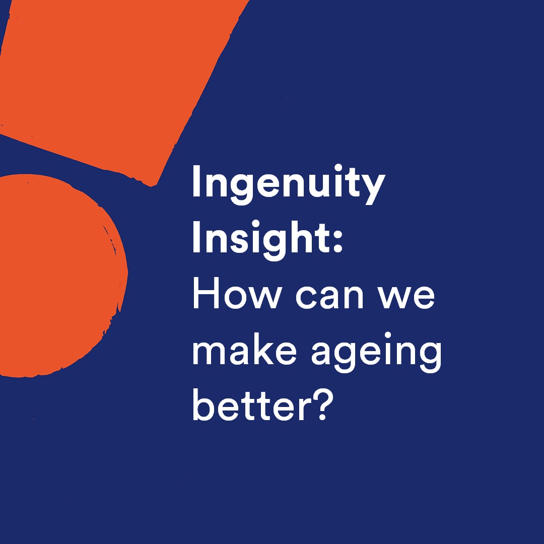 Taking action today for all our tomorrows – how we can make ageing ...